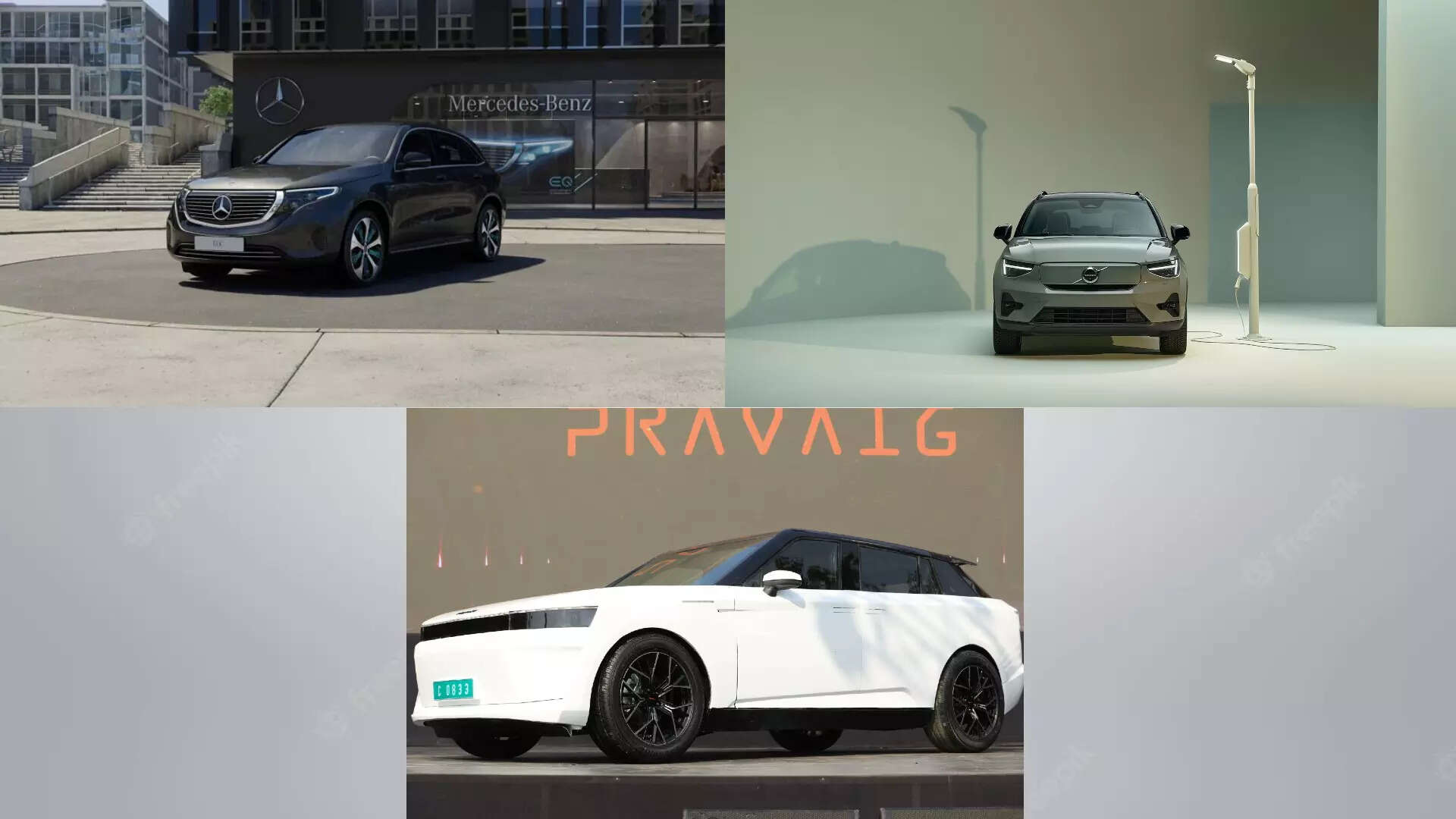 Pravaig Dynamics Defy vs Mercedes Benz EQC vs Volvo XC40 Recharge ...