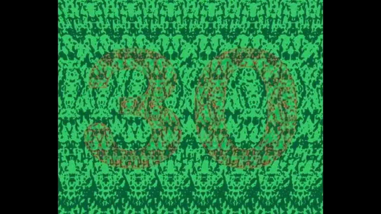 Optical illusion | Find the hidden number in the picture, can you ...