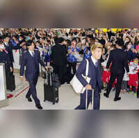 WATCH: Japanese players get heroic welcome back home for their superb ...