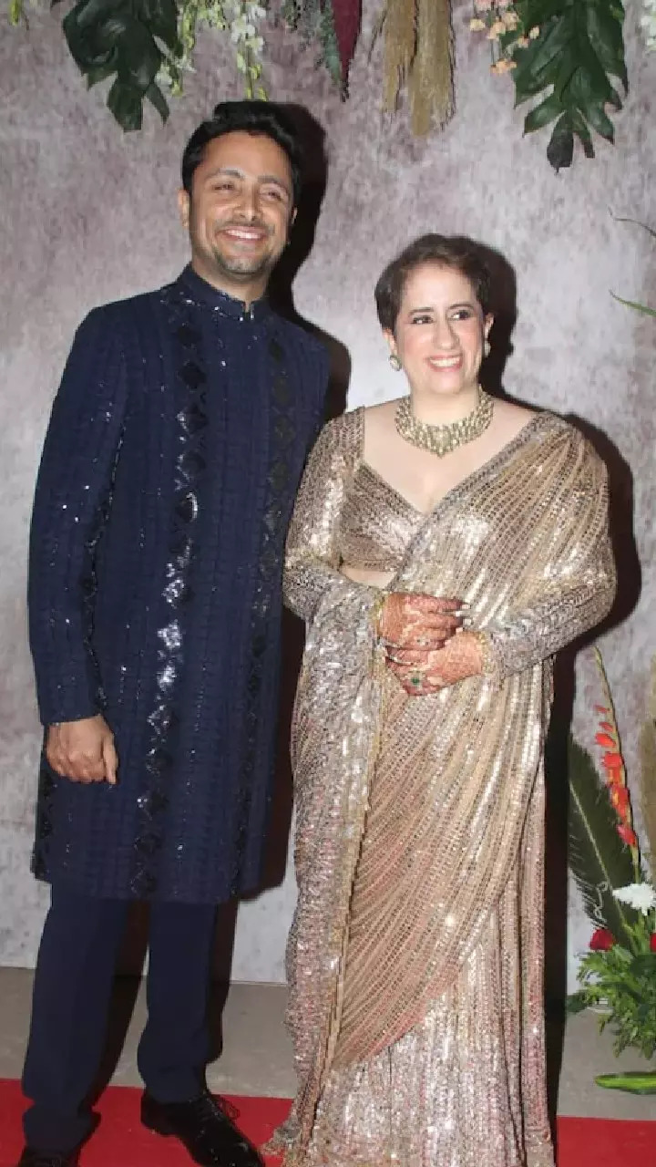 Guneet Monga DITCHES traditional red lehenga for her Gurudwara wedding