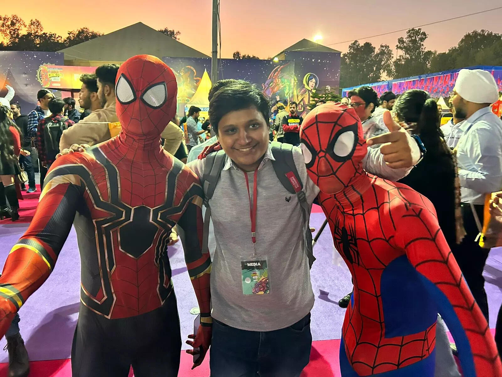 Comic-Con Delhi 2022 shot on the iPhone 14 ft rapper Fotty Seven ...