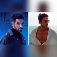 Shah Rukh Khan unveils 'buddy' John Abraham's new look on Pathaan co-star's birthday. See pic