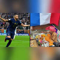 Fans worship Kylian Mbappe in former French colony in West Bengal