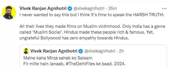 Vivek Agnihotri REACTS to Saeed Akhtar Mirza's 'The Kashmir Files is ...