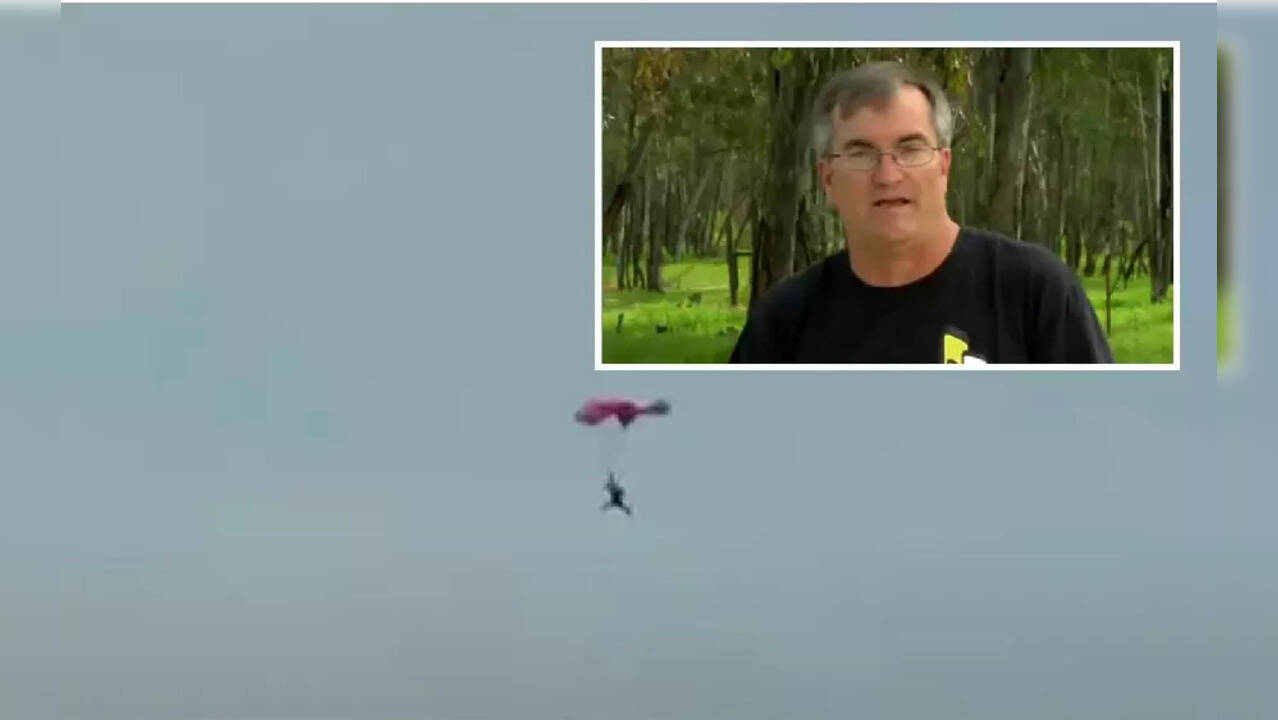 When a skydiver failed to open his parachute but miraculously survived ...