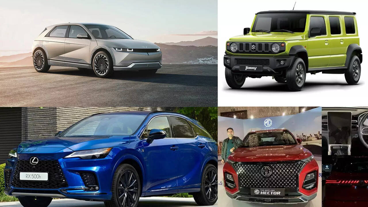 Auto Expo 2023: MG Hector facelift, Hyundai Ioniq5, Lexus RX and more ...