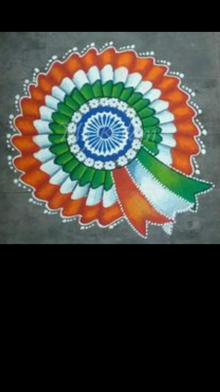 Republic Day rangoli designs: 9 best rangoli, kolam, muggulu ideas for ...