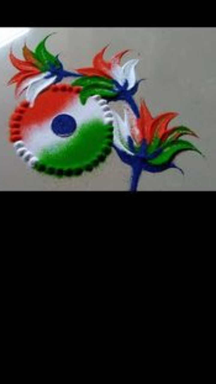 Republic Day rangoli designs: 9 best rangoli, kolam, muggulu ideas for ...