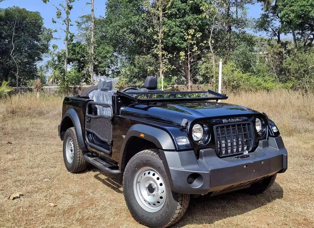 Custom Thar pays homage to the OG Willys Jeep | Car News News, Times Now