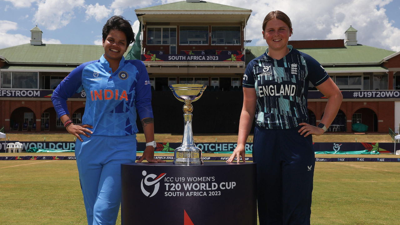 Shafali Verma standing at perfect spot: Fans notice unique ICC trophy photo trend ahead of U-19 ...