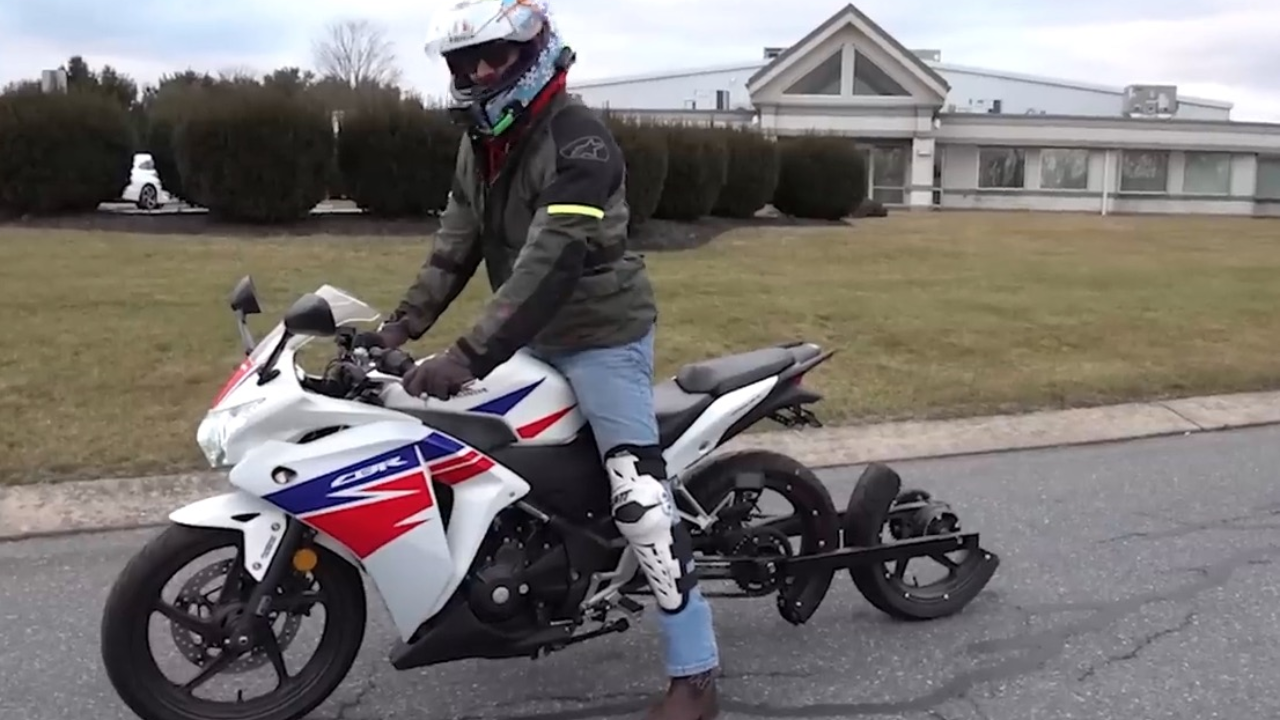 [World’s First] Honda CBR 250R with split-rear wheel is ‘Jugaad ...