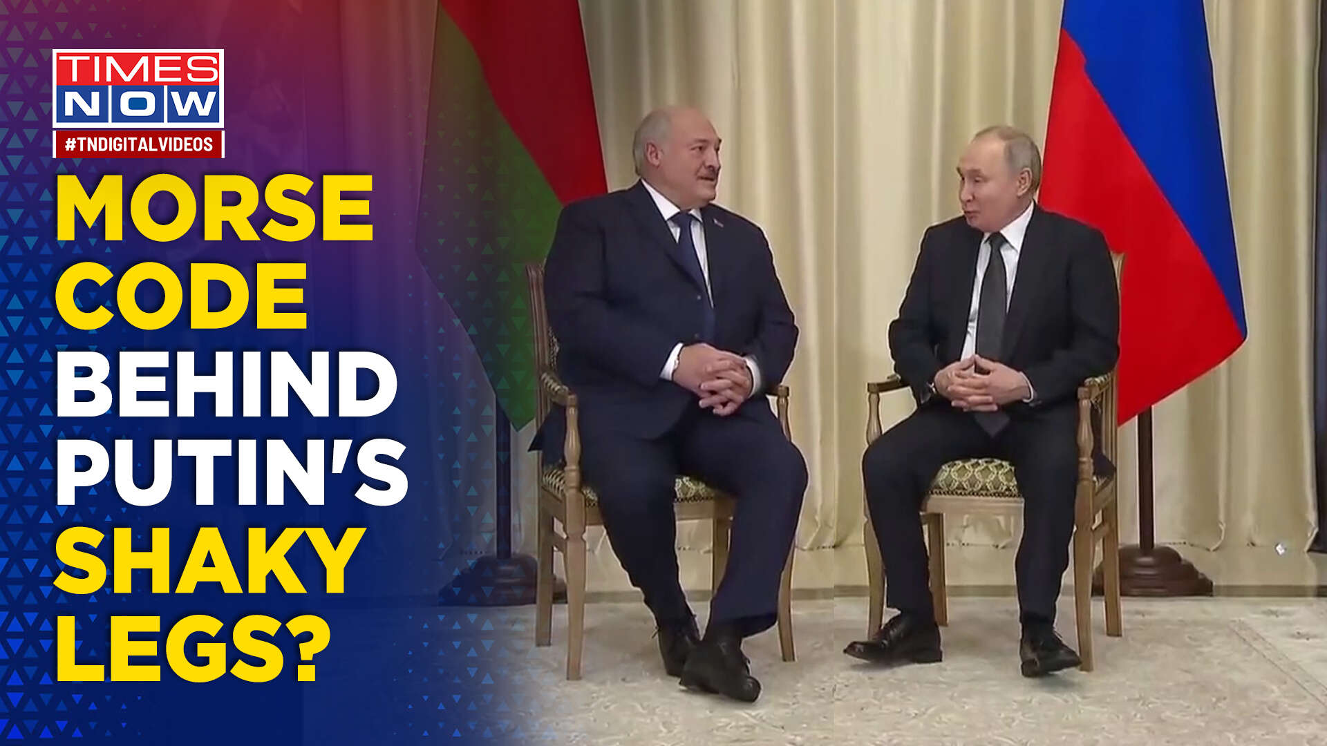 [video] Putins Unusual Leg Movement Sparks Speculations About