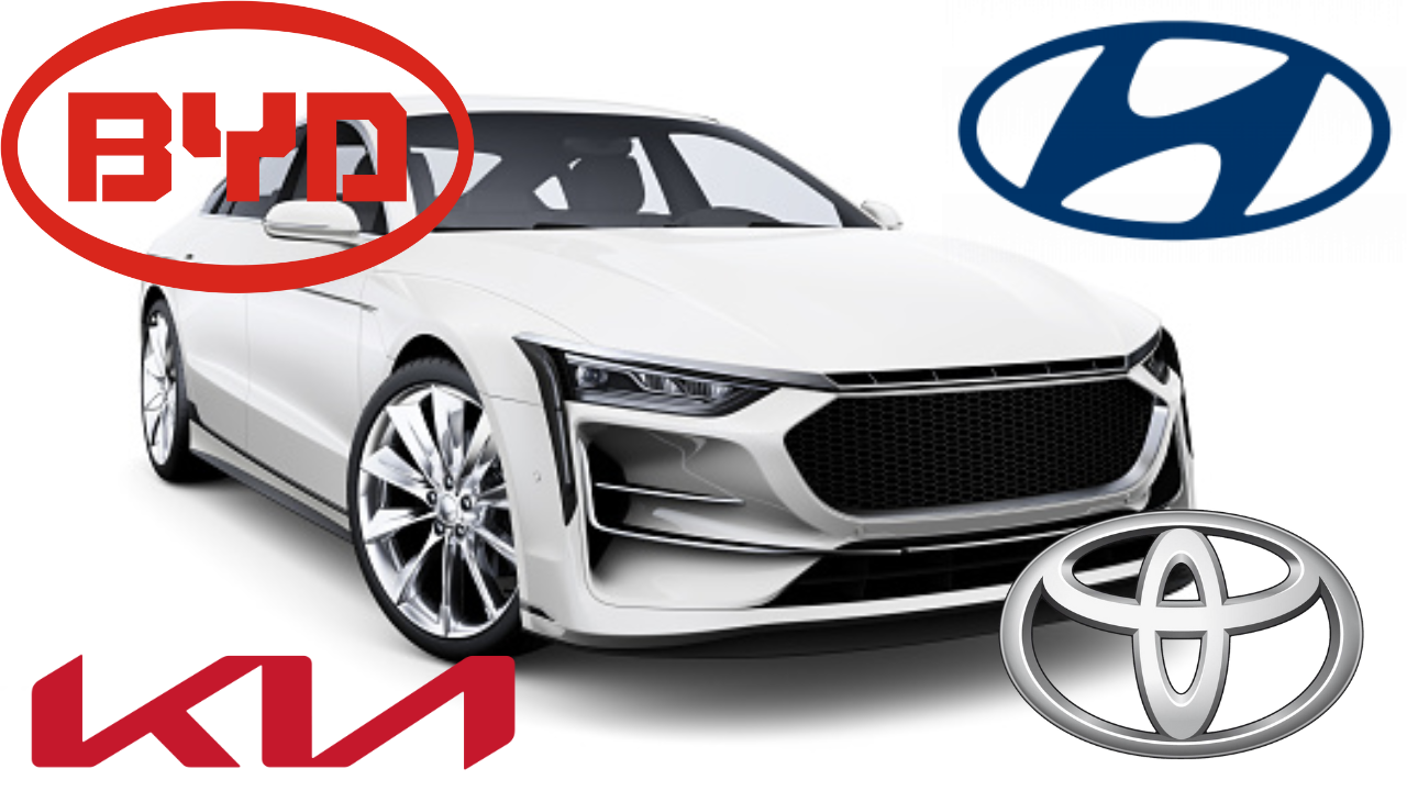 Chinese OEM brands, Hyundai-Kia, and Toyota dominated in 2022, outsells ...