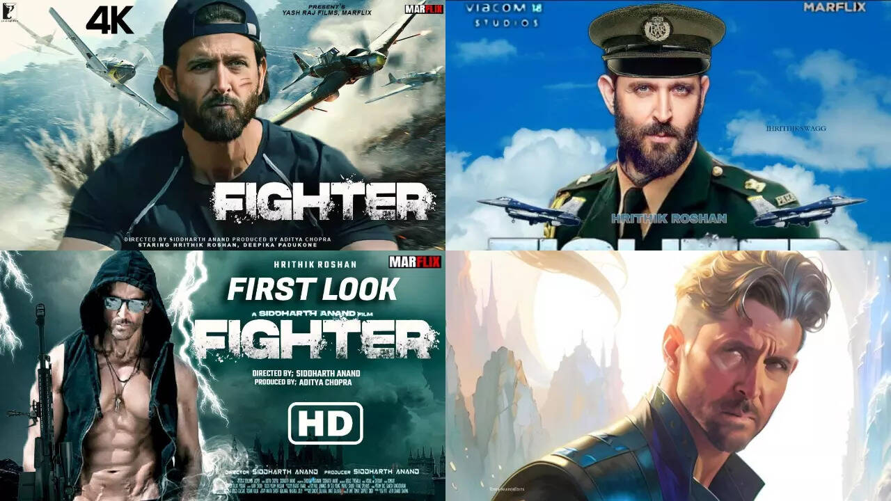 Hrithik Roshan’s look from Fighter LEAKED? | Hrithik Roshan Fighter ...