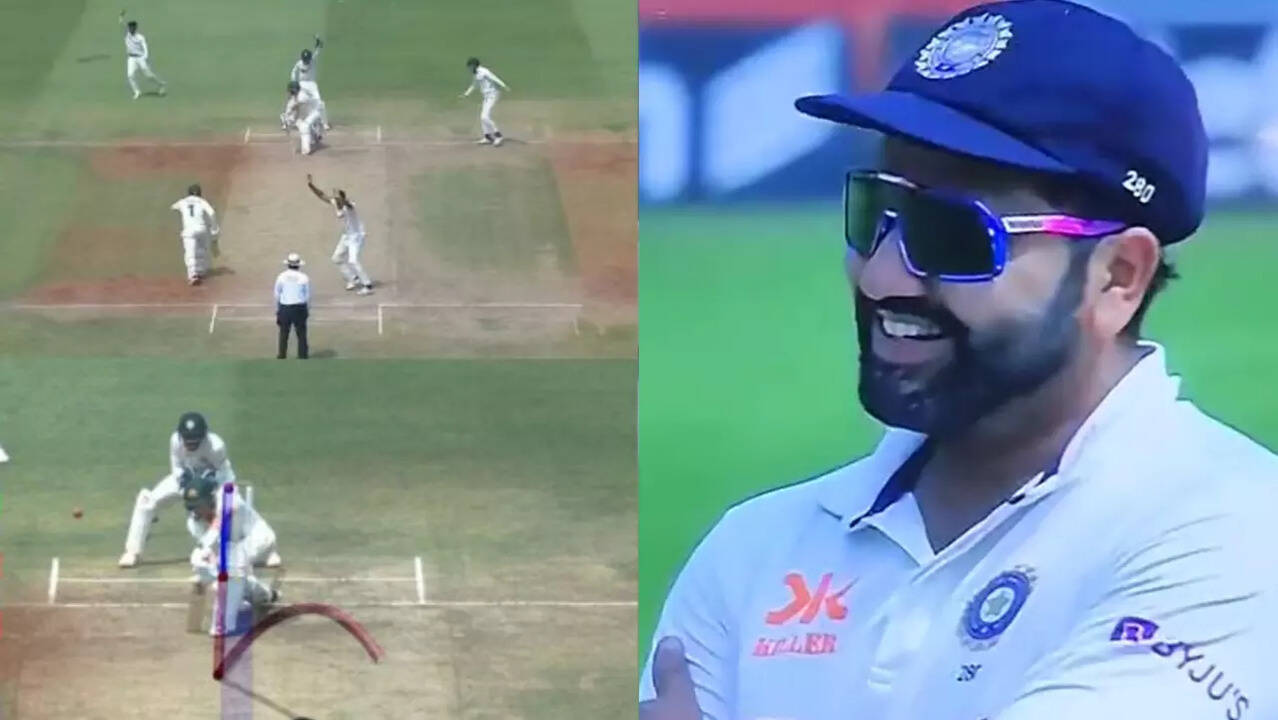 WATCH: Rohit Sharma all smiles as DRS howler gives Australia a big ...
