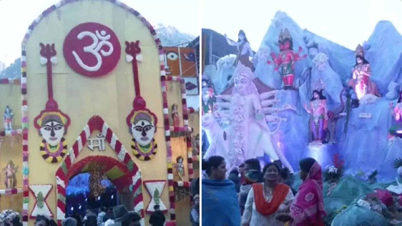 Mata Vaishno Devi: Long Queue of Devotees in Katra For 'Darshan' on Day ...