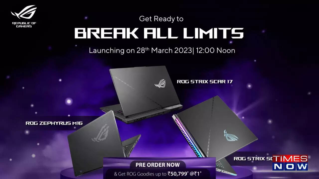 ASUS ROG Unleashes Gaming Powerhouse Lineup for 2023: Pre-Orders Now ...