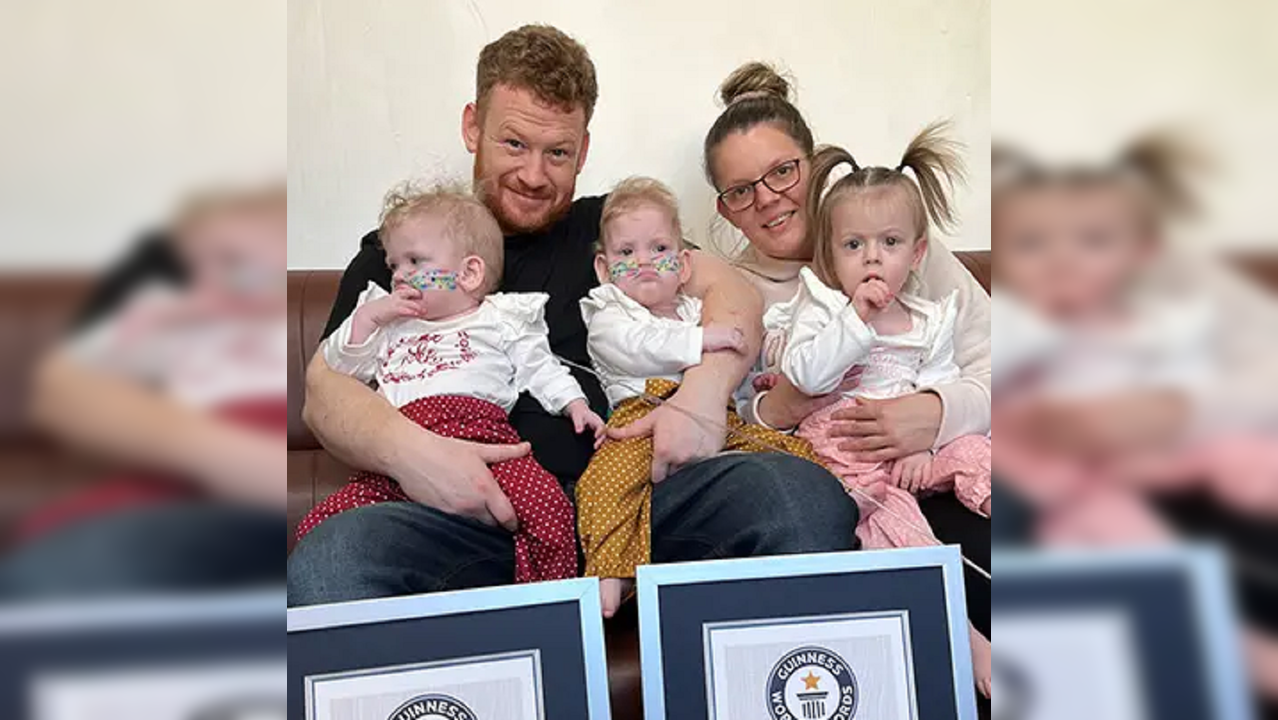 Sisters certified as world's most premature triplets celebrate second ...
