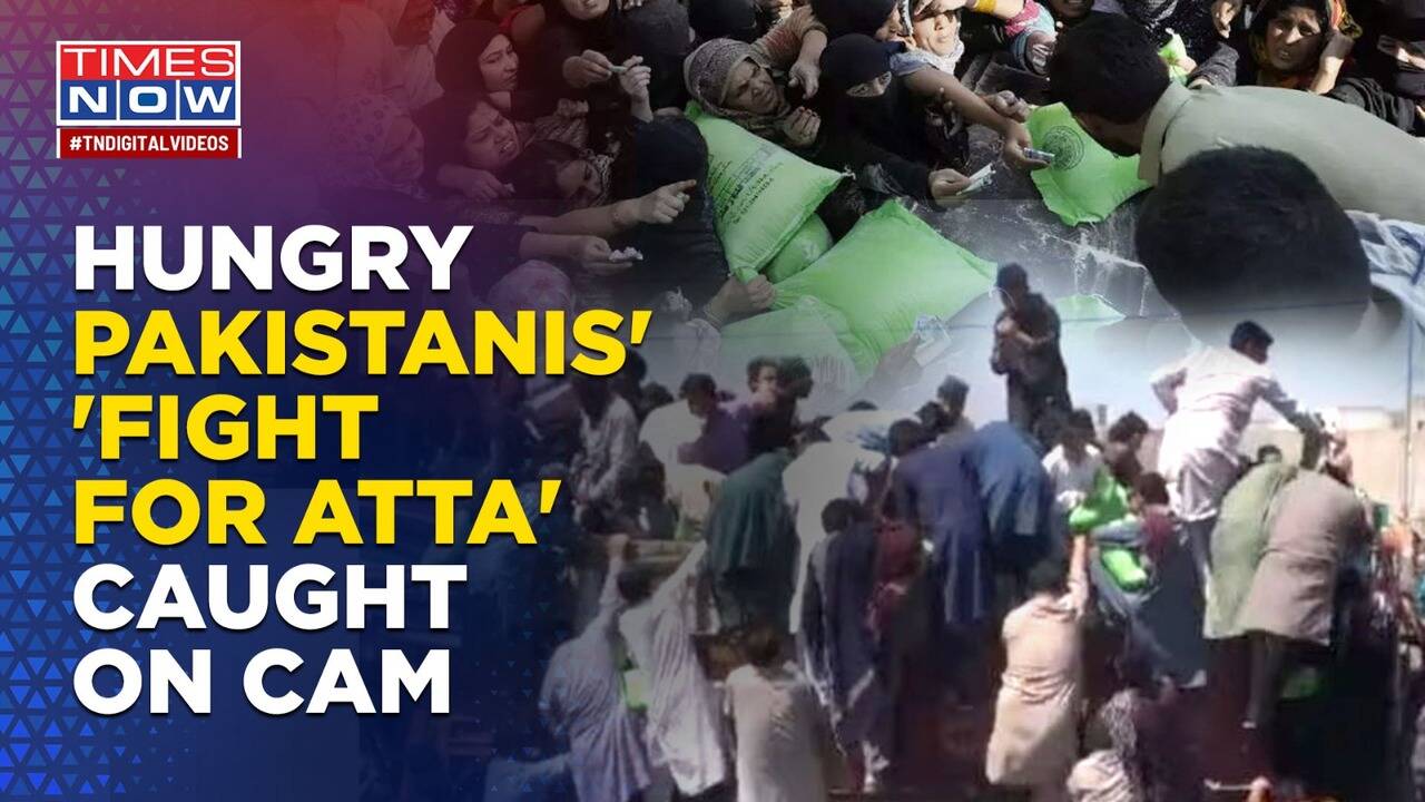 Video - Pakistanis Fight Over Free Flour, Loot Truck As Economy ...