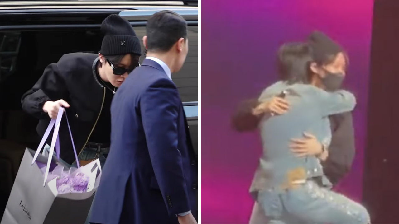 BTS' Jimin Koala Hugs J-hope After Hobi Surprises Him With Bouquet Of ...