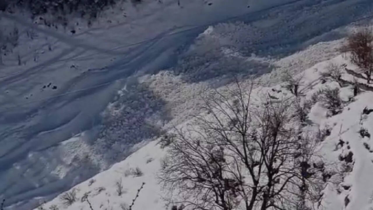 Sikkim Avalanche Video: Video Captures The Moment Avalanche Hit Popular ...