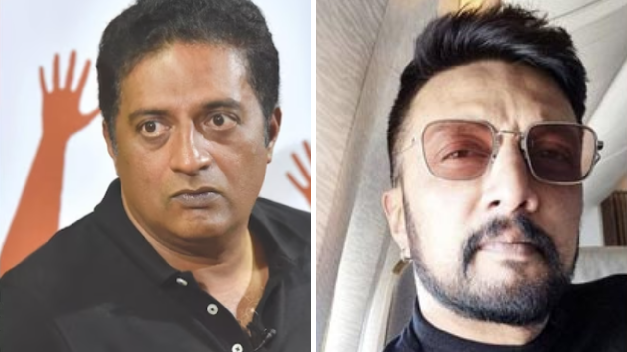 Prakash Raj REACTS to Kichcha Sudeep Supporting BJP: I Am Shocked And ...