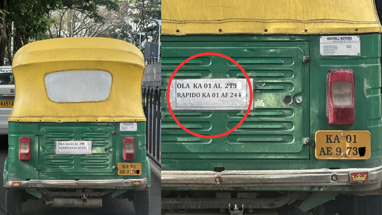 Bangalore Auto | Photo Of Bengaluru Auto-Rickshaw With 3 Registration ...