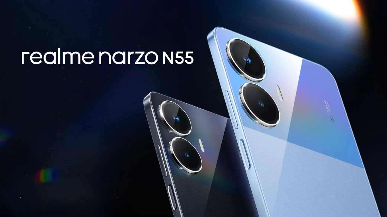 Realme Narzo N55 with Mini Capsule, Helio G88 SoC, 64MP Camera Launched ...