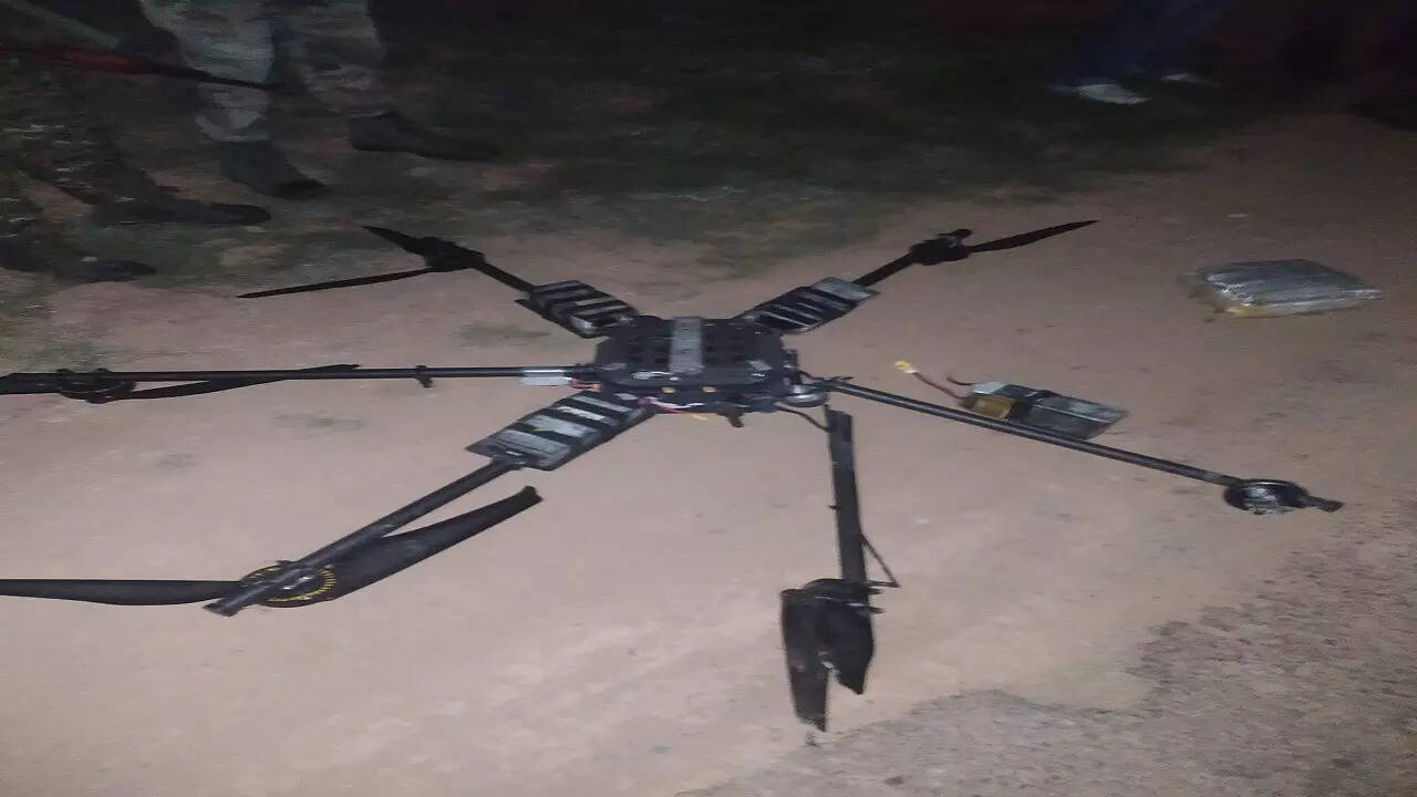 Pakistan Drone Carrying Cash, Ammunition Shot Down In J&K's Rajouri ...