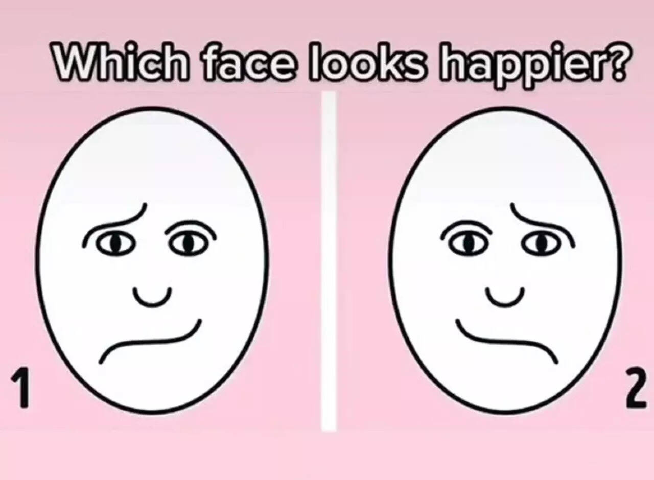 Brainteaser Of ‘Happy And Sad’ Faces Can Tell If You See Things ...