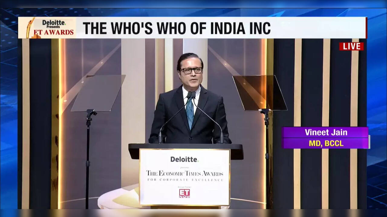 Air of Entrepreneurship Across India, Says BCCL MD Vineet Jain At ET ...