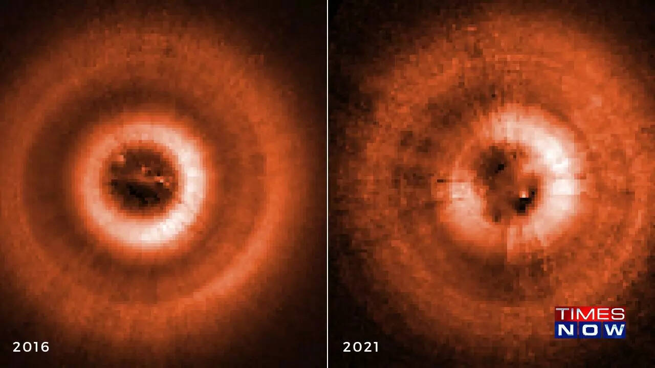 Hubble Telescope Spots Cosmic Shadow Play Around Planet-Forming Disc ...