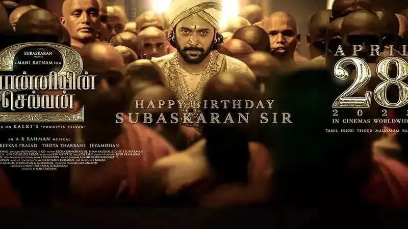 Jayam Ravi looks intense as Arulmozhi Varman in new Ponniyin Selvan 2 ...