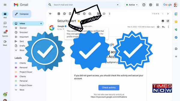 Gmail Blue Tick: After Twitter, and Instagram, Gmail gets Blue Ticks ...