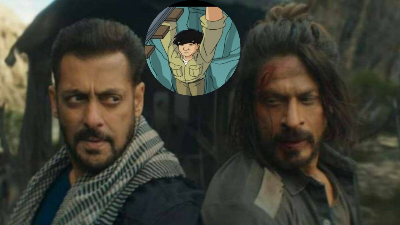 Shah Rukh Khan, Salman Khan's Pathaan Train Scene 'COPIED' From Jackie ...