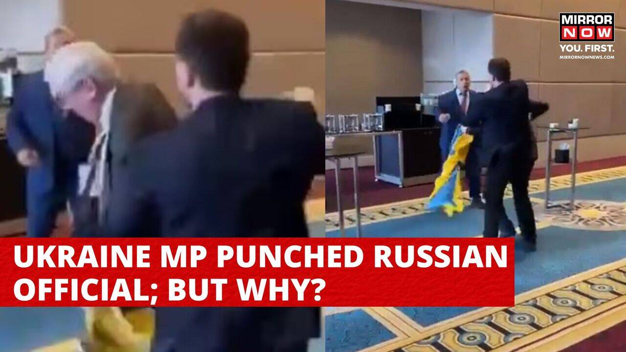 Ukraine MP Punched Russian Official; But Why? | Society News, Times Now