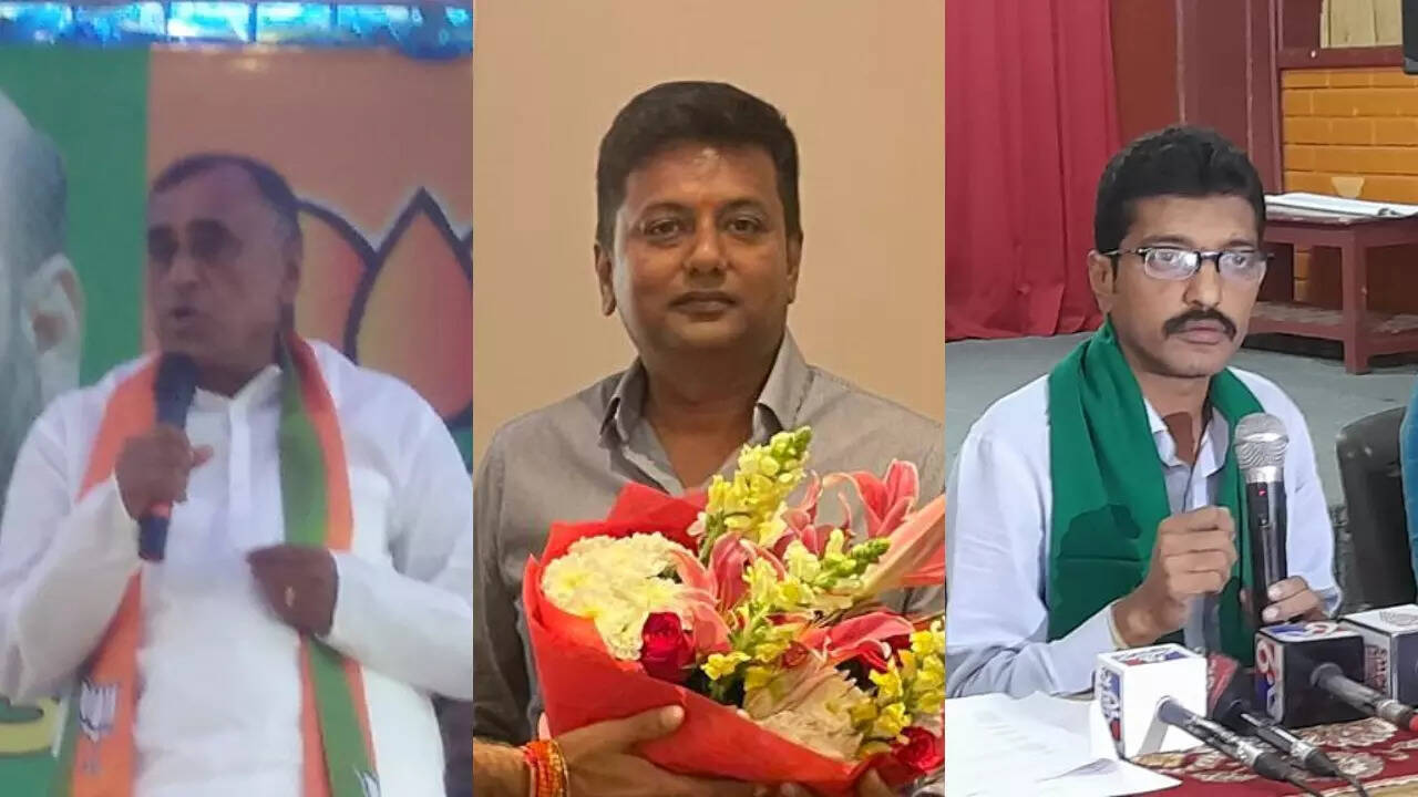 Chitradurga: In Battle Of Turncoats, BJP MLA GH Thippareddy Take On Veerendra Pappy and Raghu ...