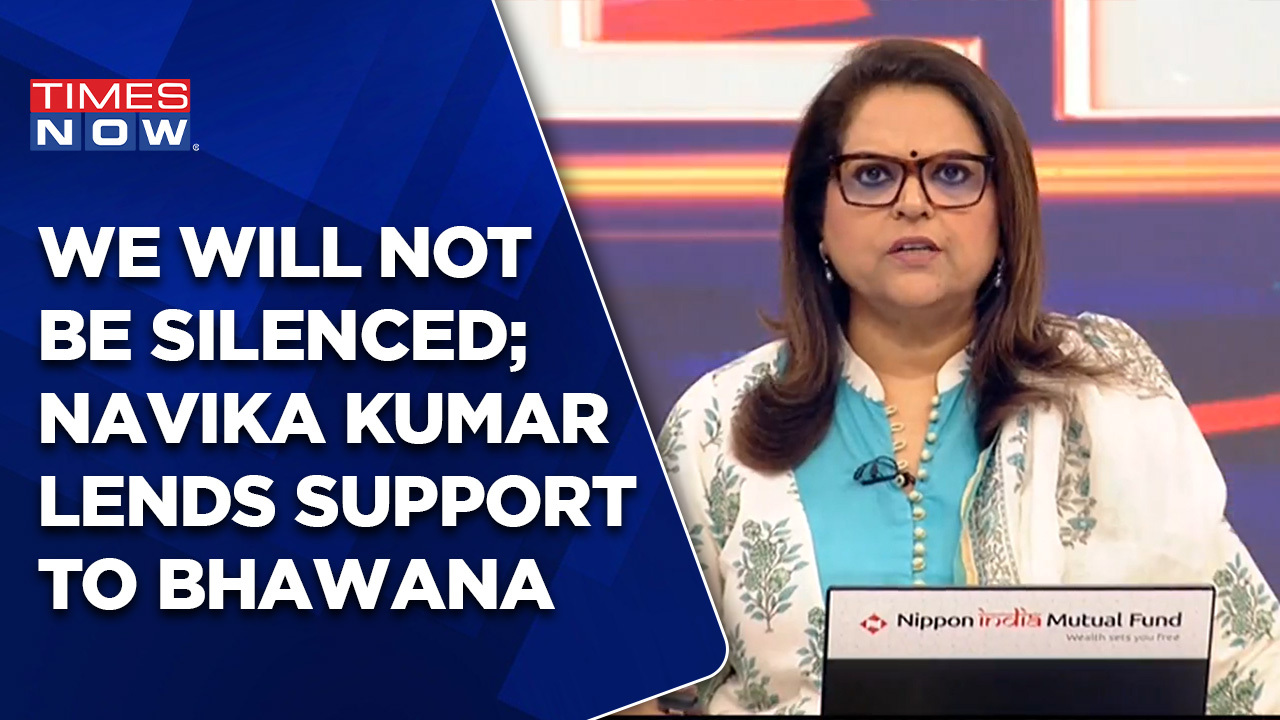 Navika Kumar Stands With Bhawana Kishore, Says 'We Will Not Be Scared; We Will Not Be Silenced ...