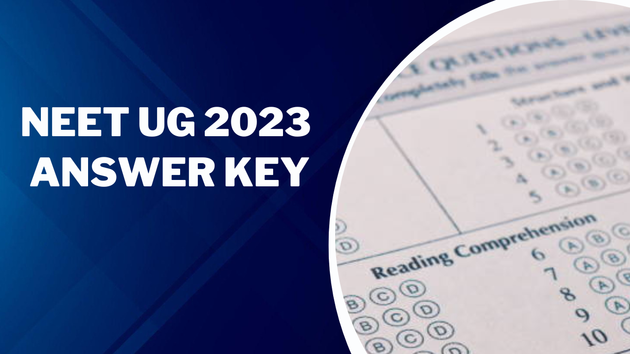 NEET 2023 Answer Key Now Available By Experts, Download PDF here | Education News, Times Now
