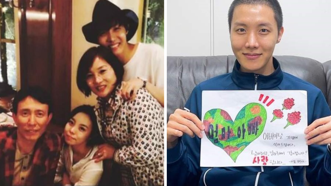 BTS' J-Hope Thanks His Mom, Dad For Raising Him Ahead Of Parents' Day ...