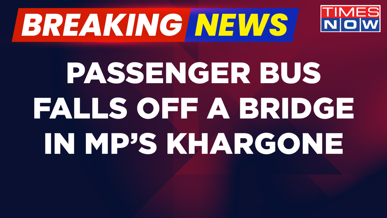 Breaking News: Massive Road Accident In MP's Khargone, Passenger Bus ...