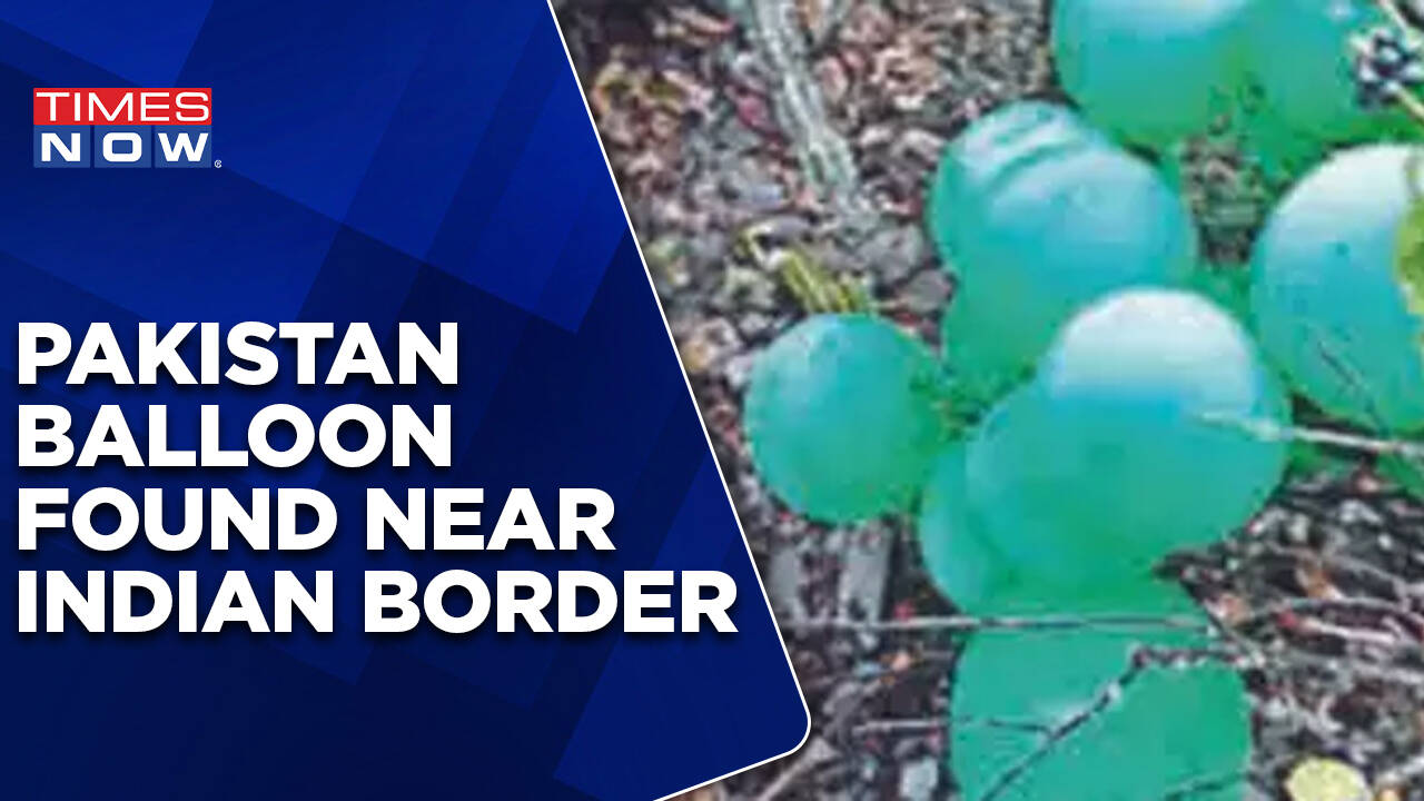 Exclusive | Pakistani Balloon Spotted Near Indian Border; Investigation ...