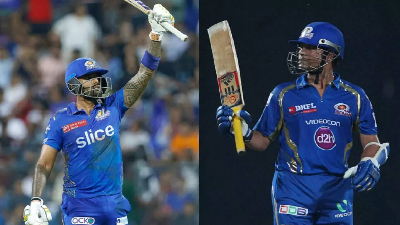 Suryakumar Yadav Breaks Sachin Tendulkar's Record During His Career-best IPL Knock Against RCB ...
