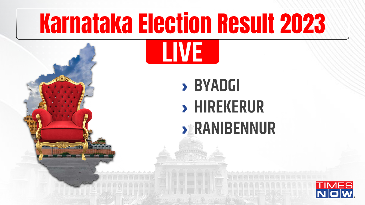 Byadgi,Hirekerur, Ranibennur, Haveri Election Result 2023 LIVE: Early ...