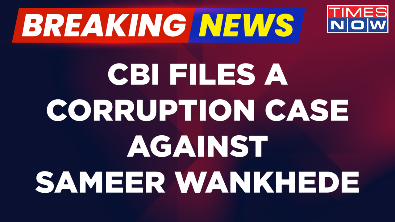Breaking News: CBI Lodges A Corruption Case Against EX NCB Officer ...