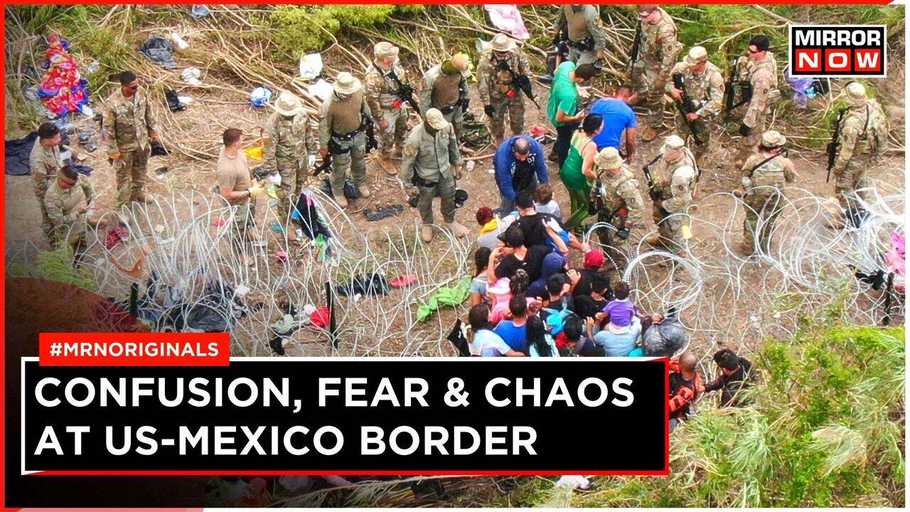 Migrants Gather At US-Mexico Border As Title 42 Expires; Chaos, Fear ...