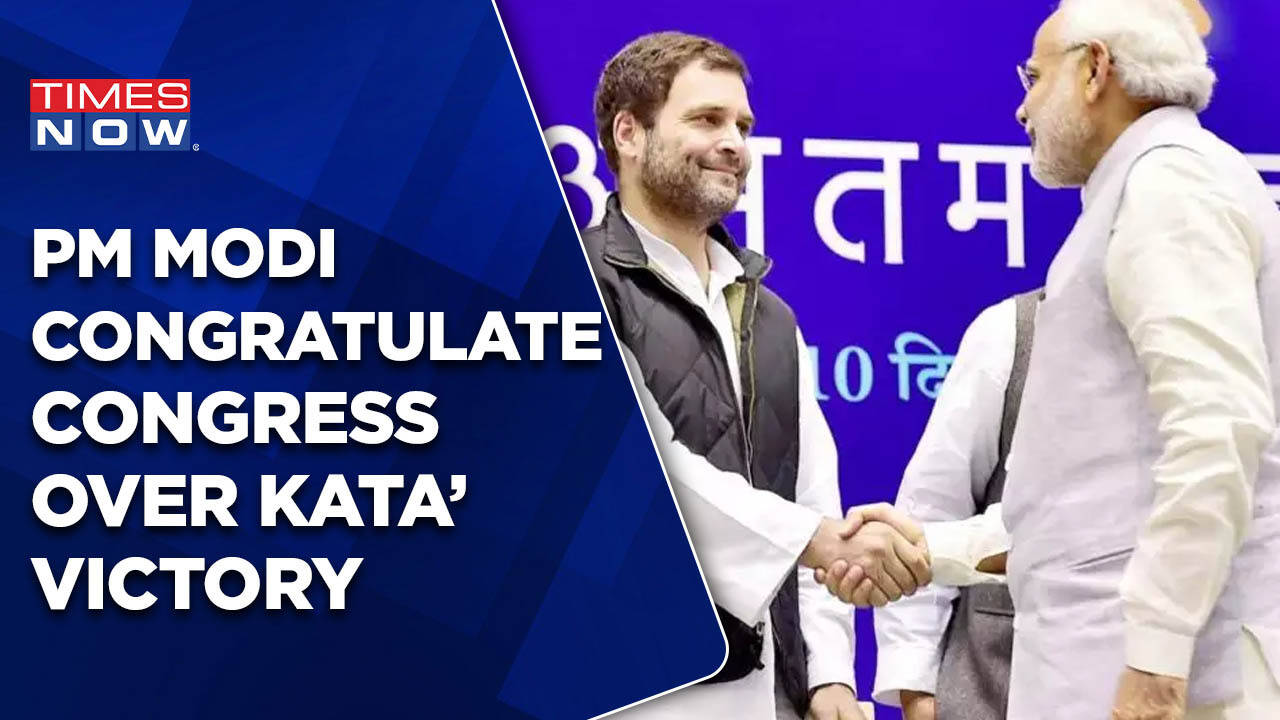 'Congratulations To Congress,' PM Modi's Tweet After Congress's Victory ...