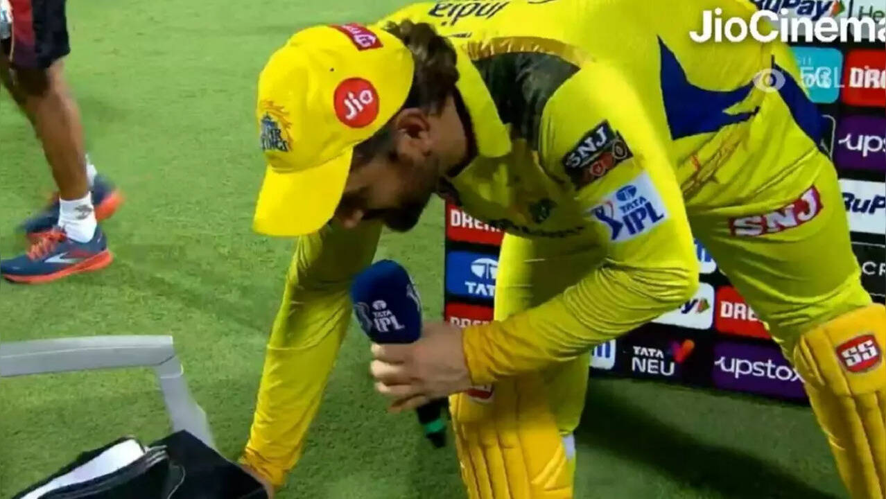 I Can Hear You: MS Dhoni Turns Up Speaker After Loud Cheer From Crowd ...