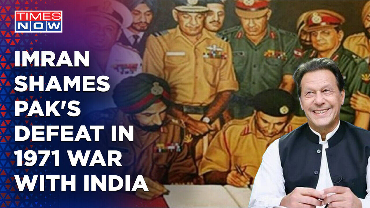 Imran Khan Ridicules Pak Army For 1971 Surrender To India, Recalls ...