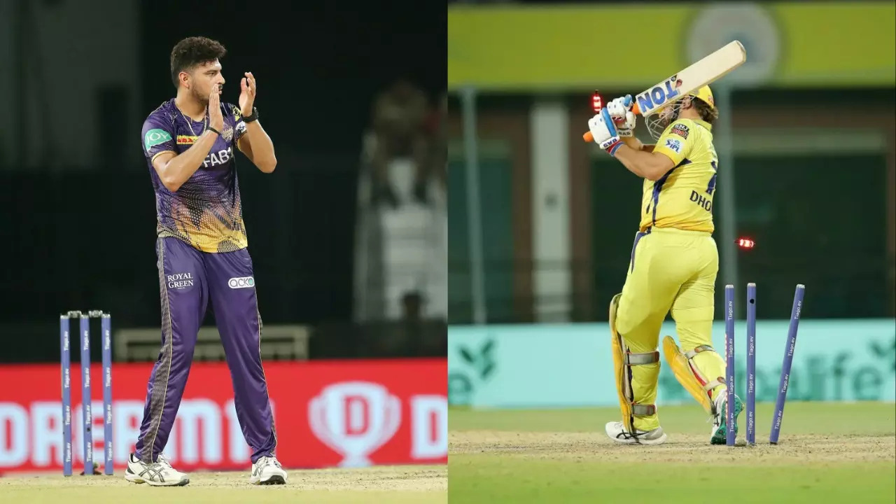 MS Dhoni's EPIC Reaction Is Viral After Young Vaibhav Arora Clean Bowls ...